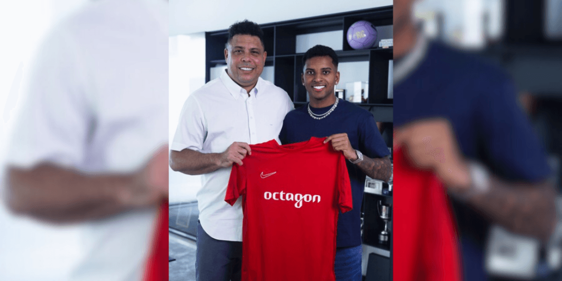 Apadrinhado por Ronaldo Fenômeno, Rodrygo fecha parceria com a Octagon Latam - Máquina do Esporte