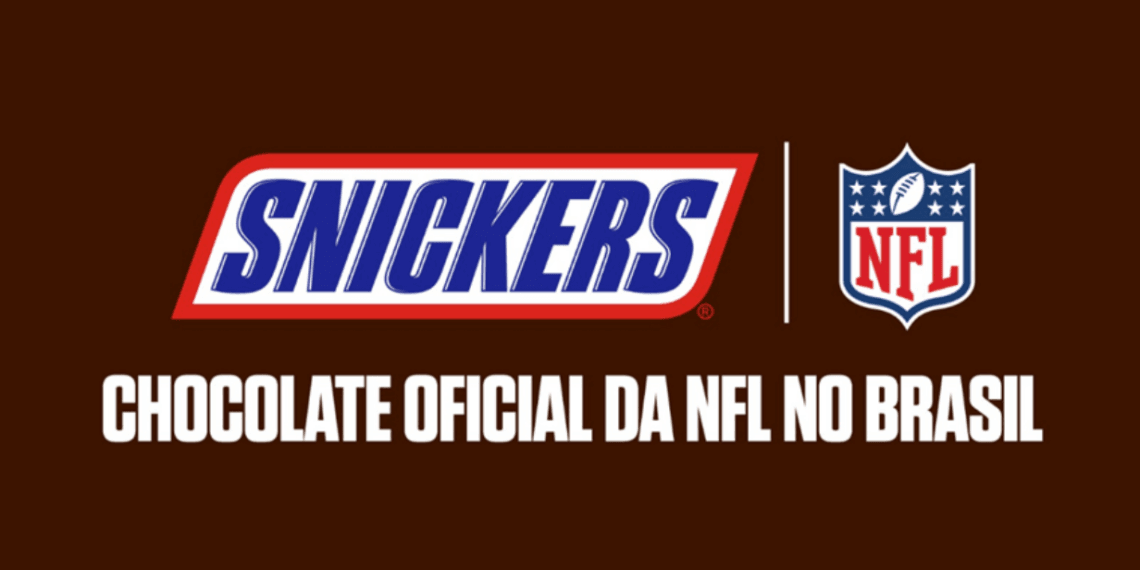Snickers é a nova patrocinadora da NFL no Brasil - Máquina do Esporte